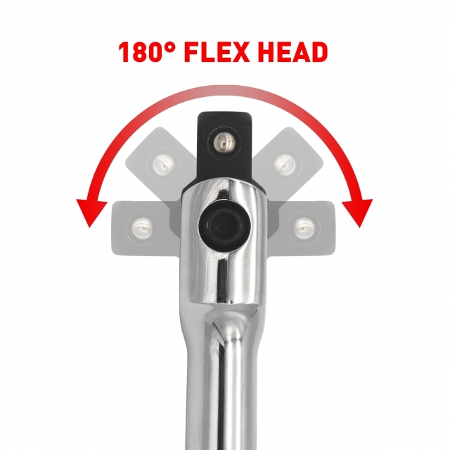 Products-Breaker Bars-Flex Head Breaker Bar-Ming Shin Tools